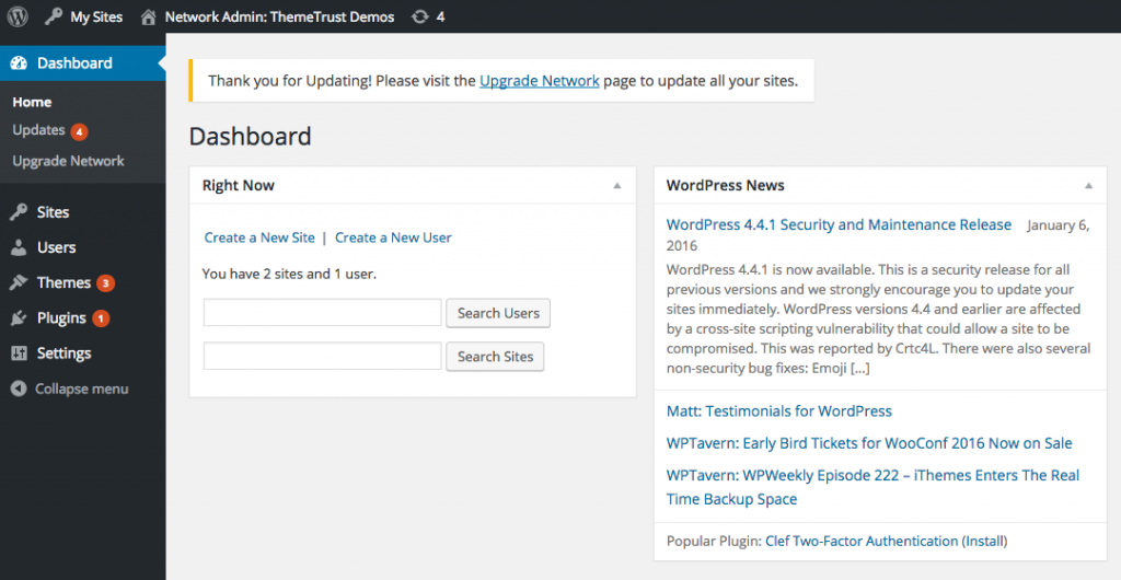 How to Setup WordPress Multisite - ThemeTrust